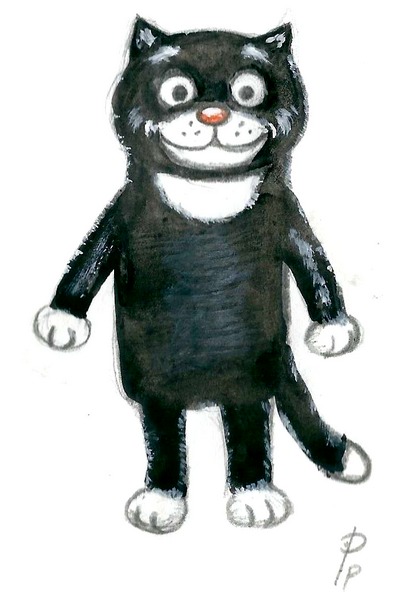 Cat mini puppet, Puppet for sale