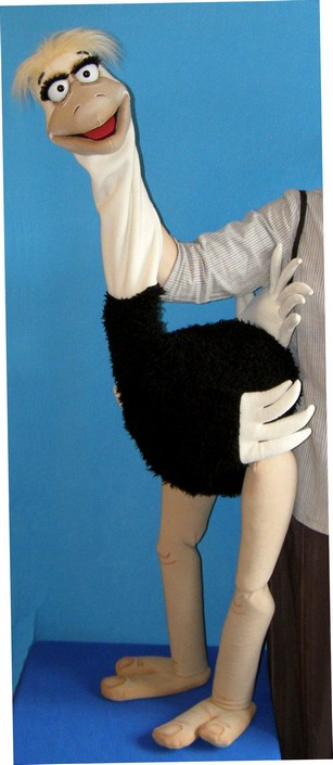 Big Ostrich puppet, Puppet for sale