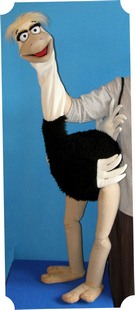 Big Ostrich puppet, Puppet for sale