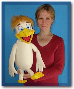 Peter the bird puppet, Puppet for sale
