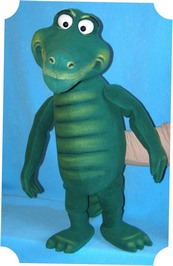 Alex the Alligator puppet. Pavlovs puppet. (for sale)