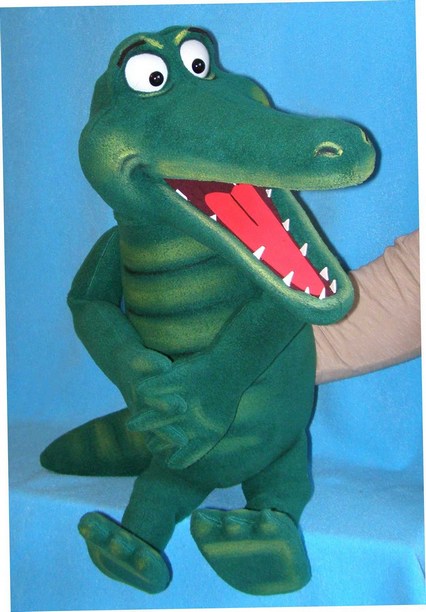 Alex the Alligator puppet. Pavlovs puppet. (for sale)