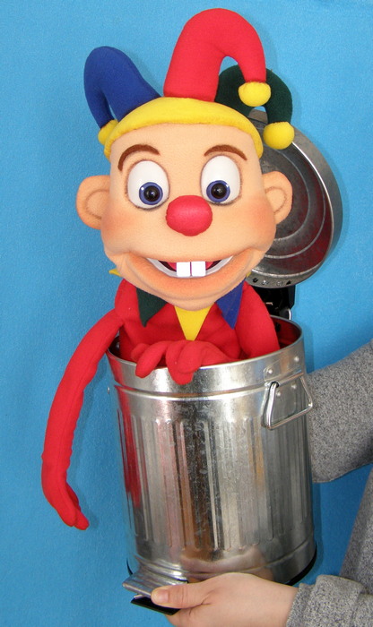 Jack-in-the-bin puppet, Puppet for sale