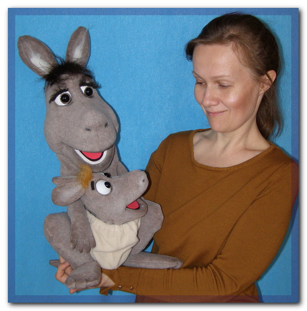 Ruth the Kangaroo puppet, Puppet for sale.