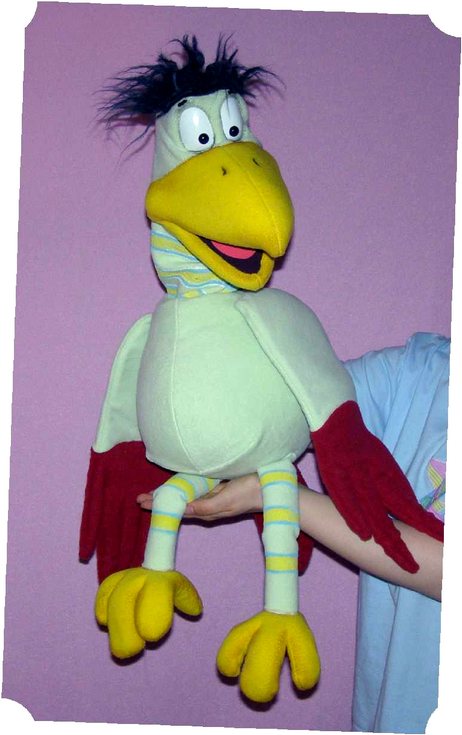 Pavlovs Puppets (Austin the bird puppet, Puppet for sale)