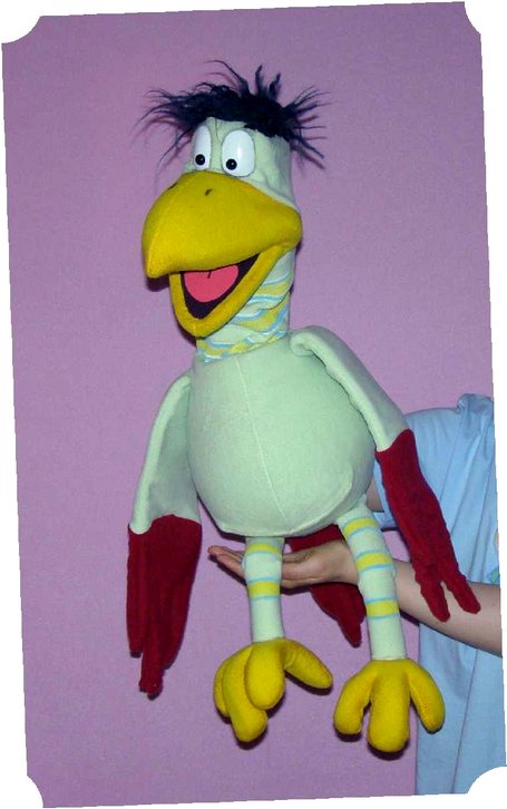 Pavlovs Puppets (Austin the bird puppet, Puppet for sale)