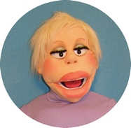 Tina, woman puppet. Puppet for sale